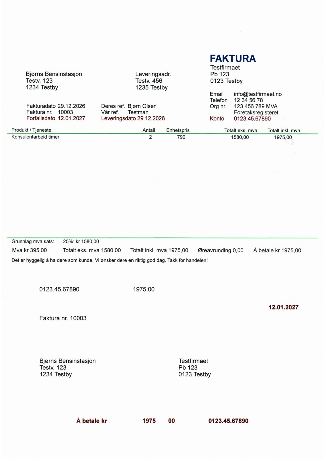 LettFaktura - Fakturaprogram som er lett å bruke